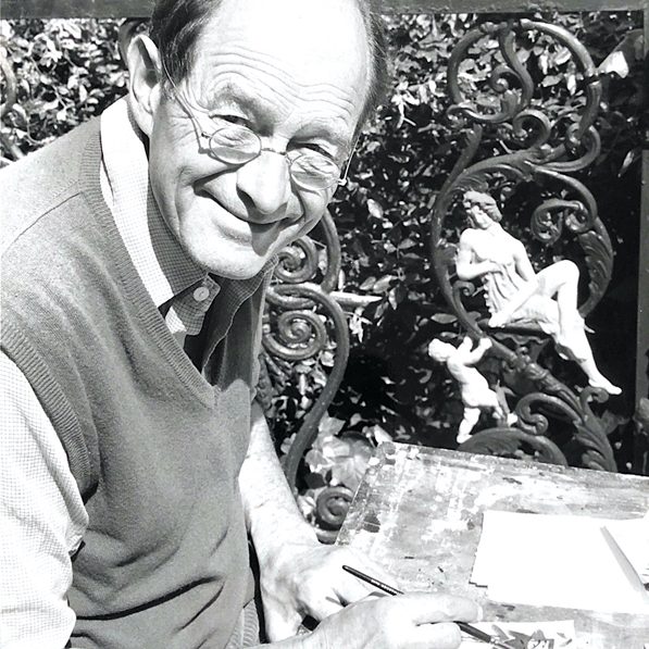 Der deutsche Künstler Karl Oppermann · Karl Oppermann