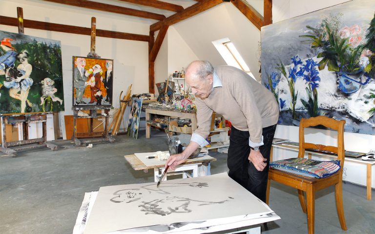 Der deutsche Künstler Karl Oppermann · Karl Oppermann